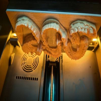 中国 デジタルアプリケーション 光固化3Dプリント歯科モデル 逆の口腔 販売のため