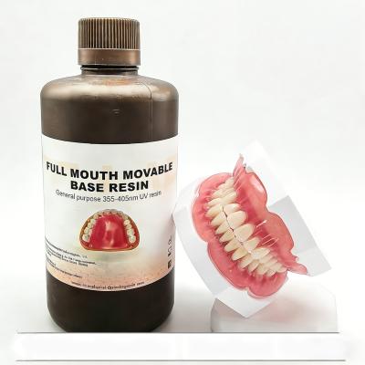 China Low Waterabsorption Removable Denture Base Material with Shore D 88 Hardness Offering Performance in Dental Applications for sale