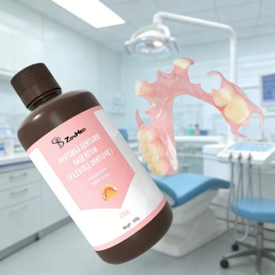 China High Flexibility Flexible Denture Base Resin Invisible Denture Base Resin Engineered for Comfortable Removable Denture Bases for sale