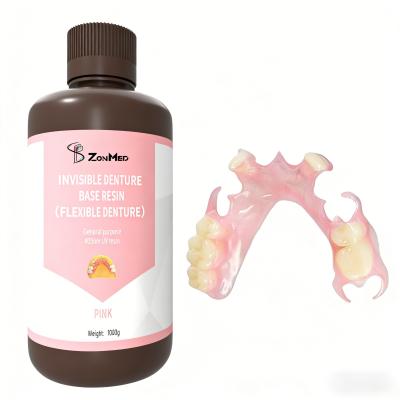 China Denture Base For Partial And Full Dentures Flexible Partial Denture Resin With High Elasticity Providing Comfortable Dental Solutions for sale