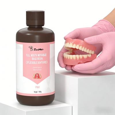 China Liquid removable denture base material featuring high hardness designed for consistent and durability in dental prosthetics for sale