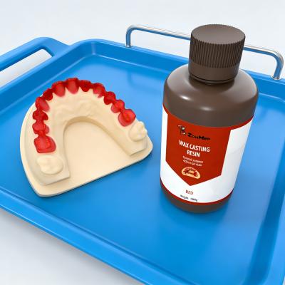 China Compatibility Light curing 3D Printers resin for wax casting with UV engineered to produce flawless wax patterns sample for sale