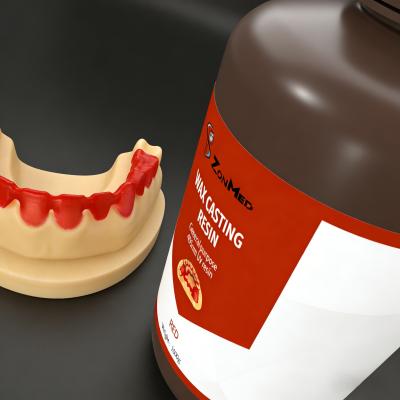 China Clear wax cast UV resin shore hardness 75 D optimized for jewelry casting rapid prototyping and precision model making for sale
