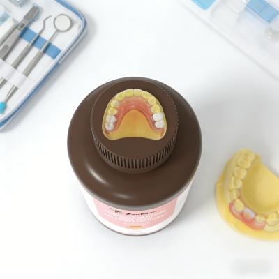 China Invisible Denture Base Polyamide Denture Base Transparent Red High Flexibility Material Suitable for Dental Applications for sale
