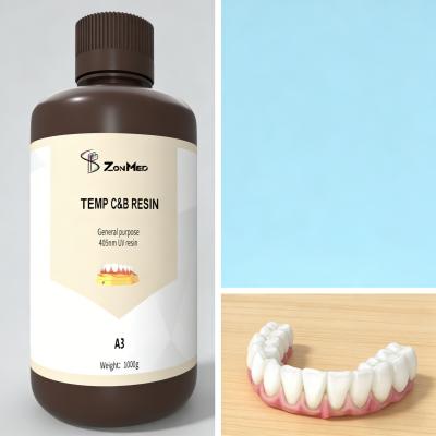 China Workingtime 2-3 Minutes Temp C B Resin Offering Bending Strength 148 Shore 88 Designed to Provide Temporary Dental Materials for sale
