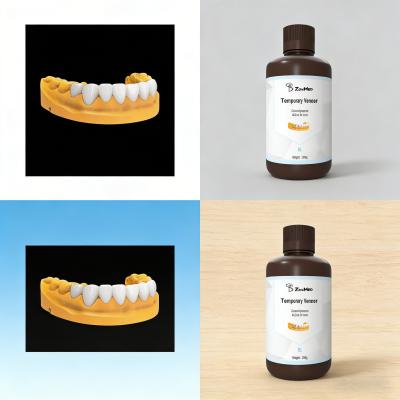 China Composite Resin Temporary Veneer Temporary Aesthetic Restoration with Bending Modulus 4800 Mpa Durable and Dental Solution for sale