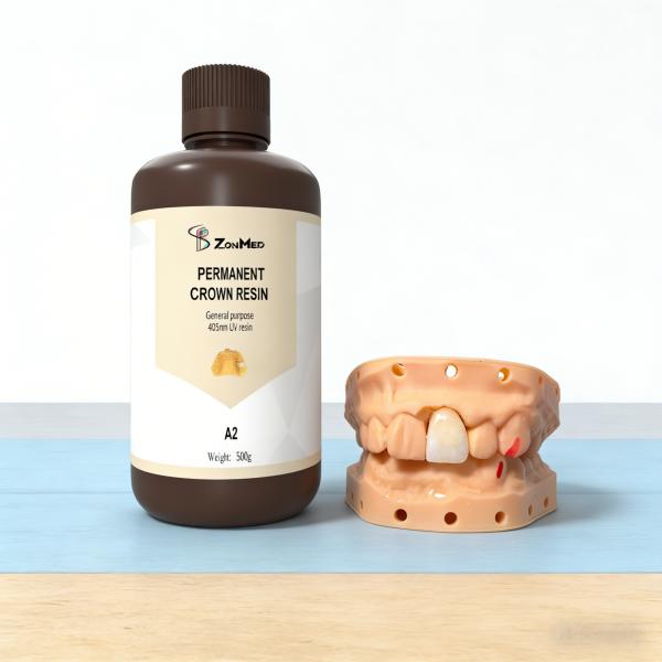 Quality Permanent Crown Bridge Resin Offering Shelf Life 3 Years and No Flexibility Permanent Crown Resin for Dental Prosthetics for sale