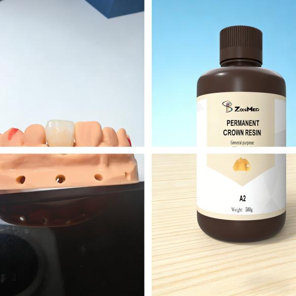 Quality High hardness permanent crown materials developed to support long lasting and strong permanent dental crown restorations for sale