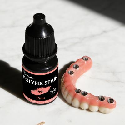 China Dental Resin Stains LCD resin stain uv cure fast curing time soap and water cleanup enhances dental restoration workflow for sale