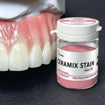 China Variable Opacity Options zirconia low firing glaze non fluorescent compatible with various dental ceramics ensuring finish and resistance to wear for sale