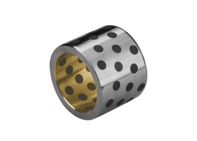 China JF806 Steel Sintered Metal Bearings CuZn25Al6Fe3Mn3 Solid Lubricant Plugs for sale