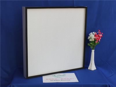 China Lightweight FFU Fiberglass Filter Paper , 25mm Thickness HEPA Furnace Filter for sale