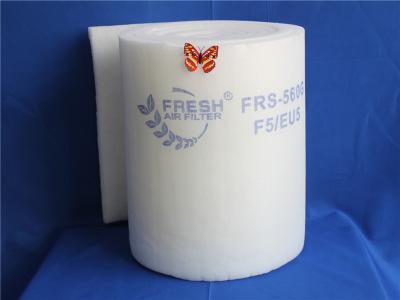 China F5 / EU5 ceiling filter for auto spray booth synthetic fiber for sale