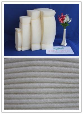 China 300g/m2 High Temperature Filter Media Light Rail Fused Drop Resistant for sale