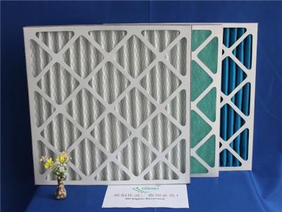 China G4 Disposable Cardboard Metal Air Filter Frames For Air Condition System for sale