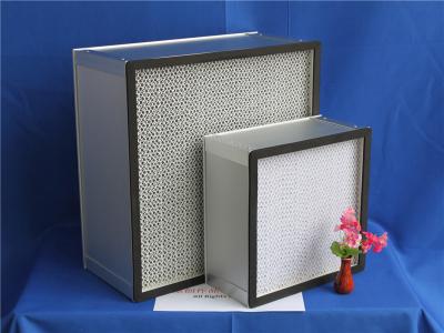 China H13 Fiberglass Paper Separator HEPA Furnace Filter For Clean Room 610 * 610 * 150 mm for sale