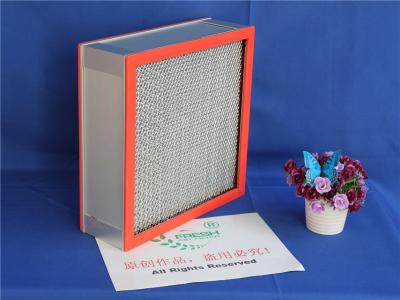 China High Temperature Resistants Hepa Panel Filter With 99.99% Fiber Glass Paper for sale