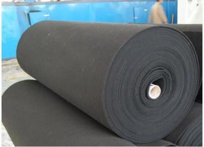 China 5-10 mm Thick Activated Carbon Filter Sheets For Painting Booth 250-600g/M2 for sale