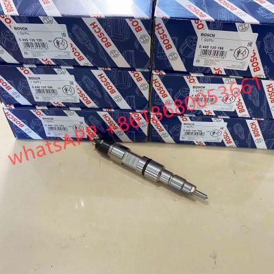 China Inyector de montaje common rail 0445120196 10490018 10117168 para inyector de combustible de excavadora LIEBHERR R974B 0445120196 en venta