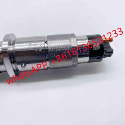 China diesel fuel injector nozzle factory supply common rail injector 0445120060 0445120250 for CUMMINS ISBe DAF6.7D 3.9D 4.5D for sale
