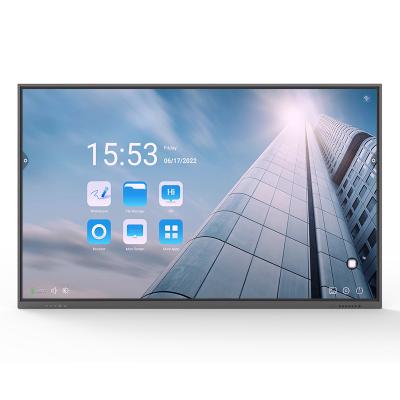 China Tela plano interativo eletrônico interativo do diodo emissor de luz LCD Whiteboard 65 polegadas à venda