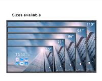 China Ikinor 86 Inch Interactive Flat Panel Display 4K UHD Touch Screen Board for Business Conference for sale