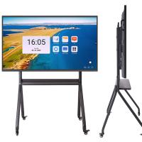 China Ikinor 86 Inch Interactive Flat Panel Display 4K UHD Touch Screen Board for Business Conference for sale
