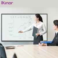 China Ikinor 65 Inch Interactive Flat Panel Touch Screen Smart Whiteboard for Conference Room Android 11 for sale