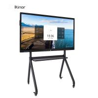 China Ikinor 65 Inch Interactive Touch Screen Display 4K UHD with 12MP Camera and 8 Array Mic for sale