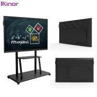 China Ikinor 98 Inch Interactive Flat Panel Whiteboard for Education 4K UHD Touch Screen for sale