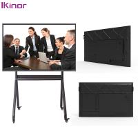 China 75 Inch 4K Interactive Whiteboard Portable Digital Touch Screen for Business Meetings for sale