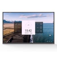 China 75 Inch 4K Interactive Whiteboard Portable Digital Touch Screen for Business Meetings for sale
