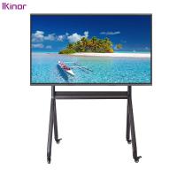 China 75 Inch Interactive Flat Panel Infrared Touch Dual System Conference Whiteboard 4GB 32GB for sale