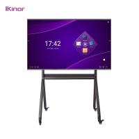 China 75 Inch Interactive Flat Panel 3840x2160 Miracast Android Whiteboard for Online Teaching for sale