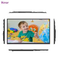 China Portable 98 Inch Infrared Interactive Flat Panel 4K UHD Touchscreen for Classroom Teaching for sale