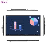 China Ikinor 75 Inch IR Touch Interactive Whiteboard Display 4K Android 11 Smart Board for sale