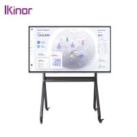 China 75 Inch 4K UHD Interactive Flat Panel Display Android 11 Smart Whiteboard for Classroom Office for sale