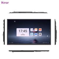 China 75 Inch 4K UHD Interactive Flat Panel Display Android 11 Smart Whiteboard for Classroom Office for sale
