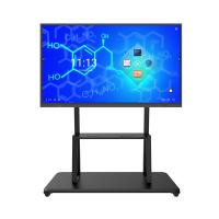 China 75 Inch Interactive Flat Panel Display 4K UHD Touchscreen Whiteboard for Classroom Teaching for sale