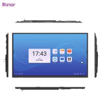 China 75 Inch 4K Portable Interactive Whiteboard Electronic Smart Panel Android 11 for sale