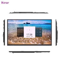 China 75 Inch Interactive White Smart Board 4K 3840x2160 Android 11 Windows System for sale