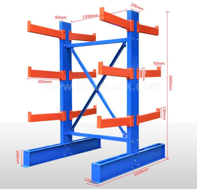 Warehouse stacking rack system,Industrial glass racks warehouse storage cantilever racking