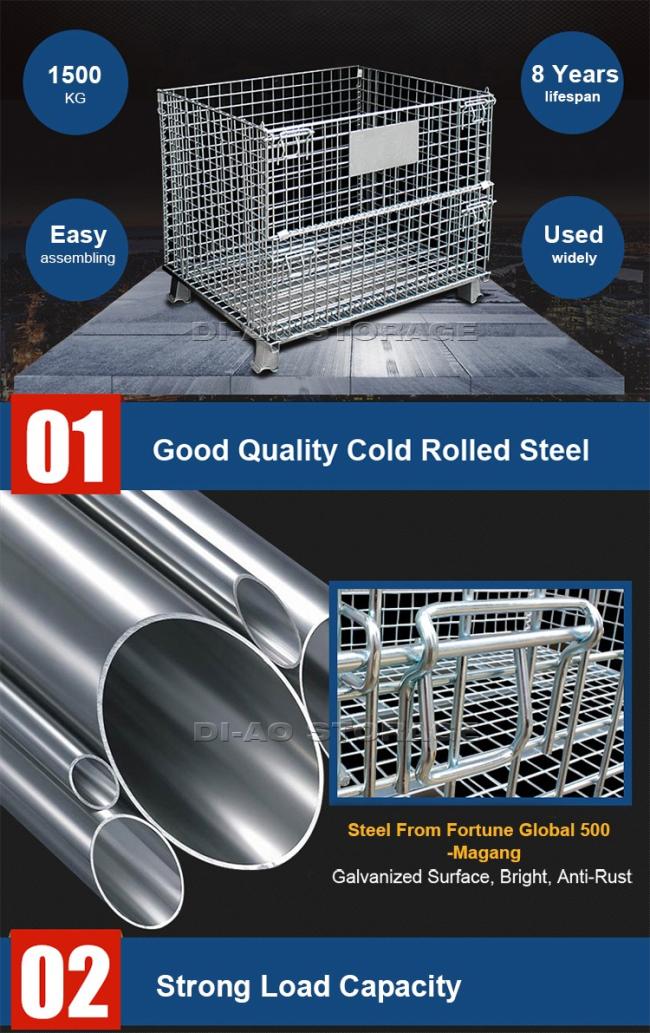 High quality warehouse wire partitions & security cages for sale