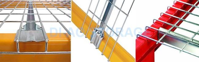 Heavy Duty Storage Pallet Rack Units Shelf Racks System Warehouse Steel Metal Manufacturer Boltless / Rivet Shelving Accepted