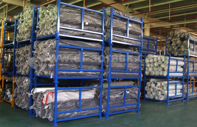 Space Saving Warehouse Metal Stacking Rack for Efficient Material Handling