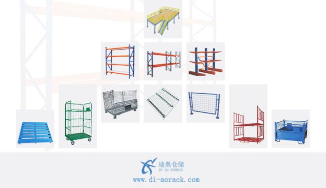 Warehouse Heavy Duty Foldable and Stackable Steel Stillage Cage