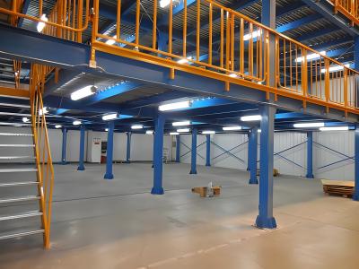 China Large Capacity Steel Platform Industrial Storage Racks Steel Racking Platform for sale