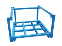 China Heavy Duty Movable Metal Stack Rack Frame Vegetables Warehouse Storage for sale