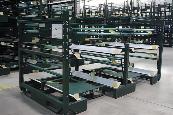 Quality Green Warehouse Industrial Storage Metal Automobile Frame Racking For Turnover for sale