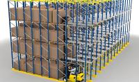 Quality Heavy Duty Heavy Duty Pallet Storage Rack Shelving 1.5-3.0mm Depth for sale